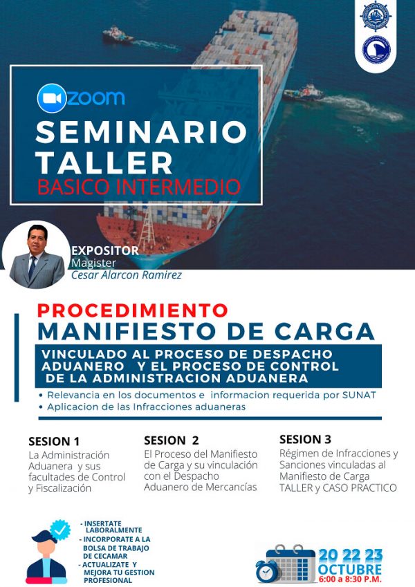 Seminario «Procedimiento de Manifiesto de Carga» – Asociacion Peruana ...